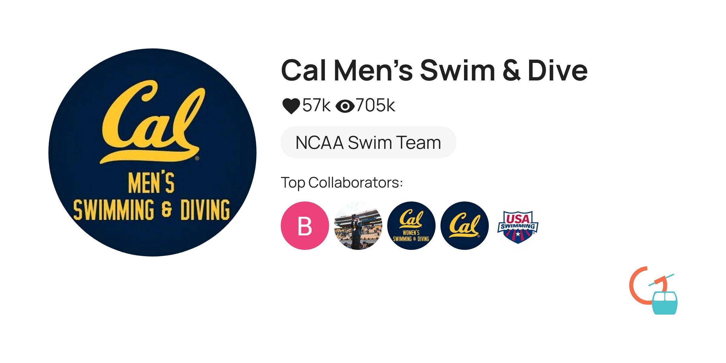 Cal Men's Swim & Dive | Gondola