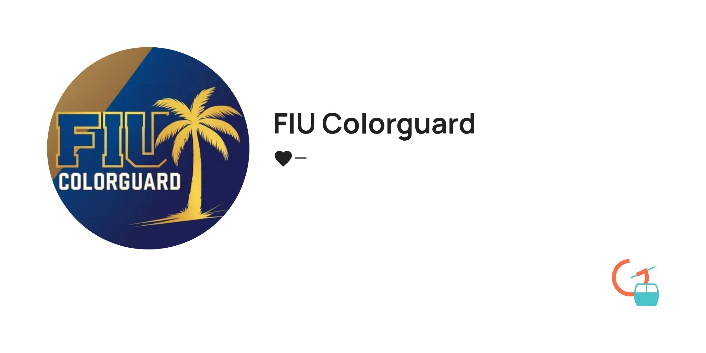 FIU Colorguard | Gondola