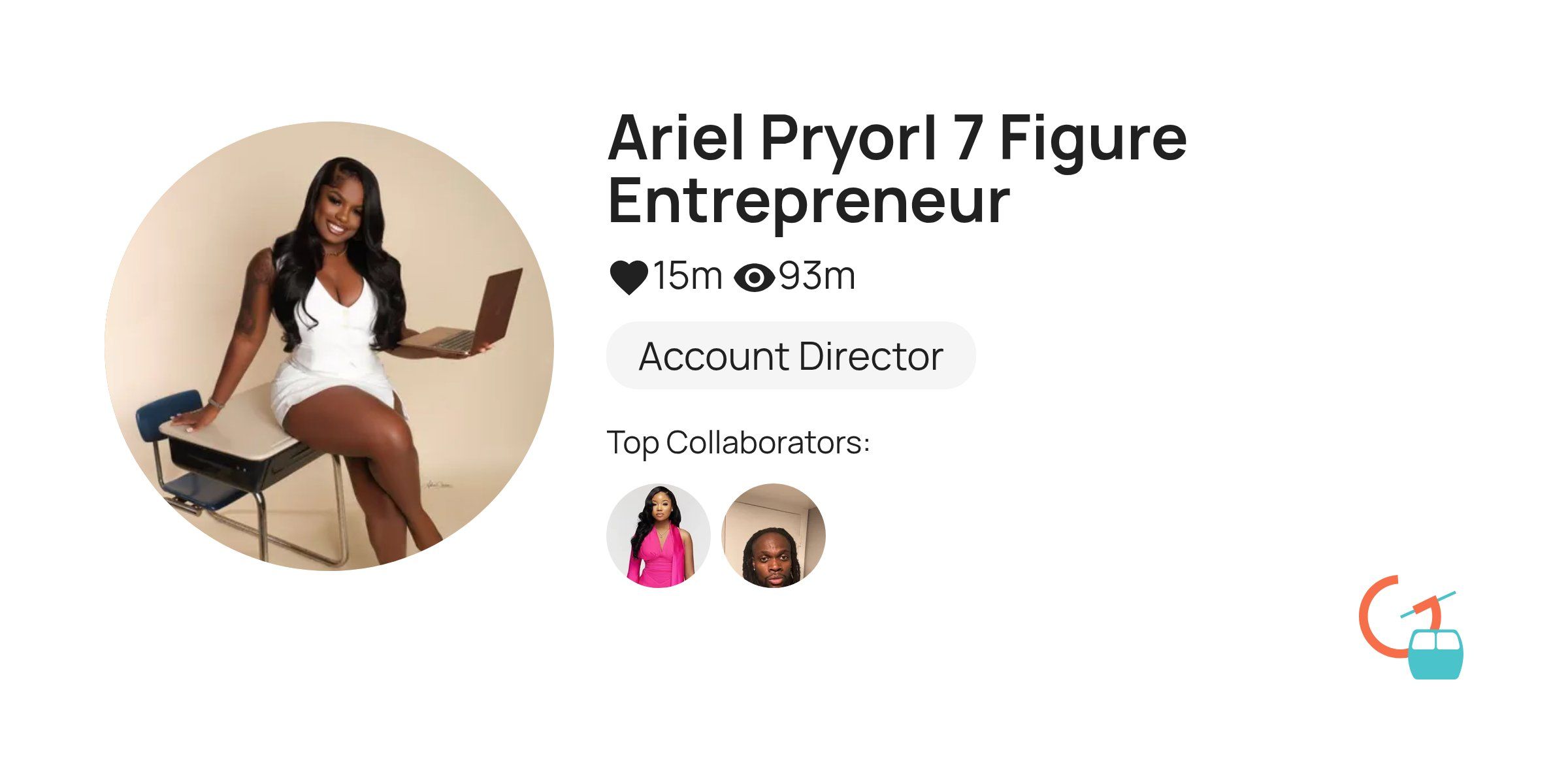 Ariel Pryor| 7 Figure Entrepreneur | Gondola