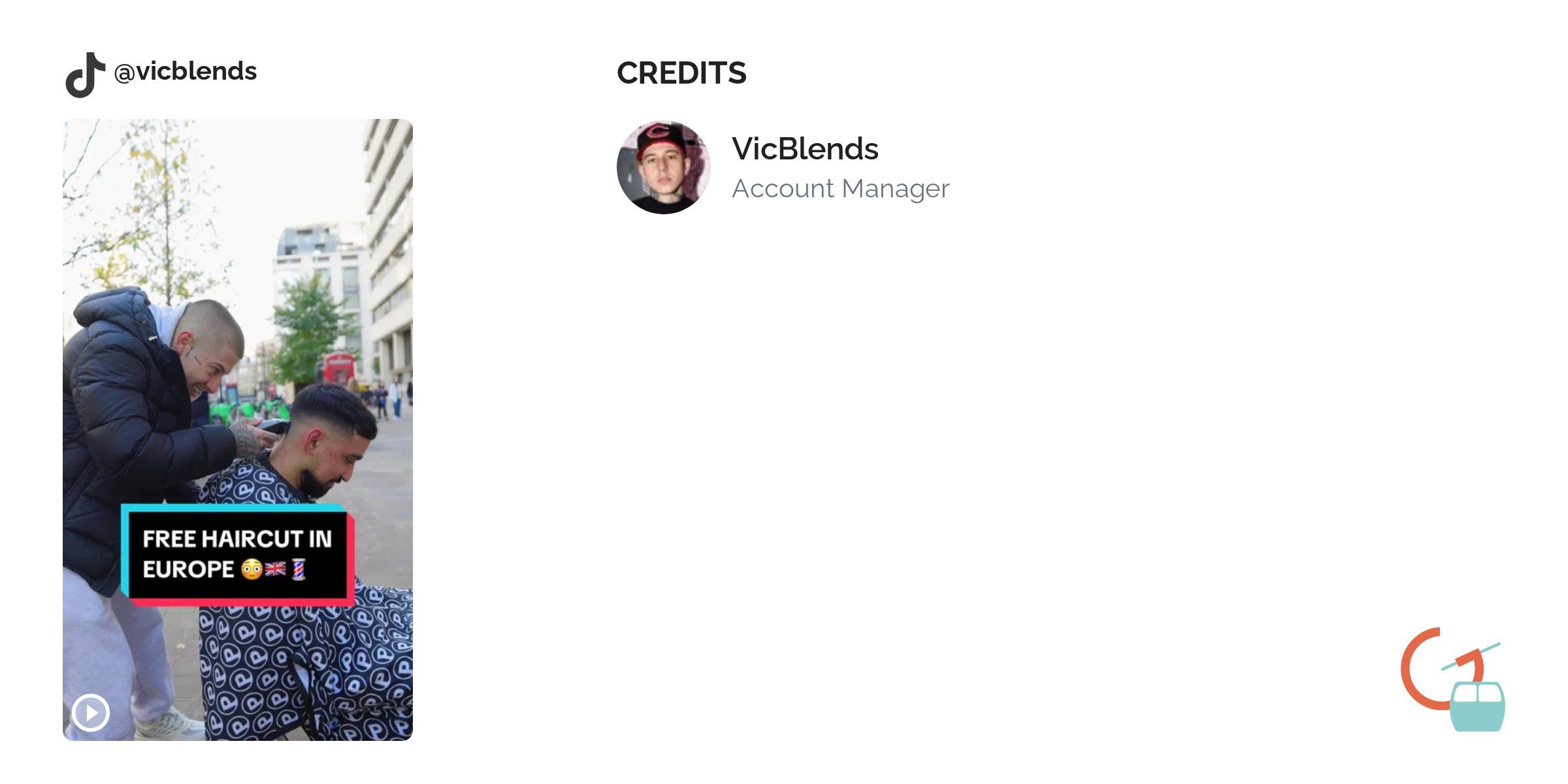 @vicblends via TikTok | Gondola