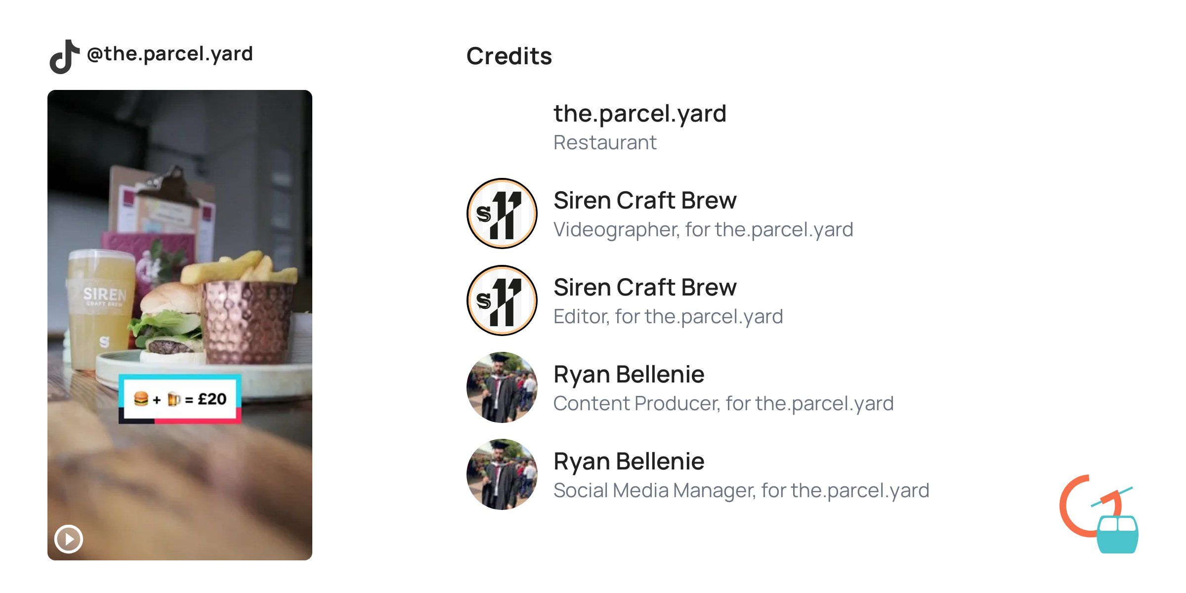 @the.parcel.yard via TikTok | Gondola