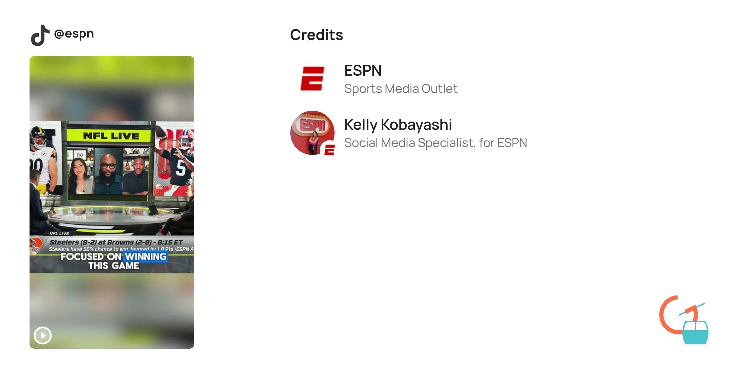 @espn via TikTok | Gondola