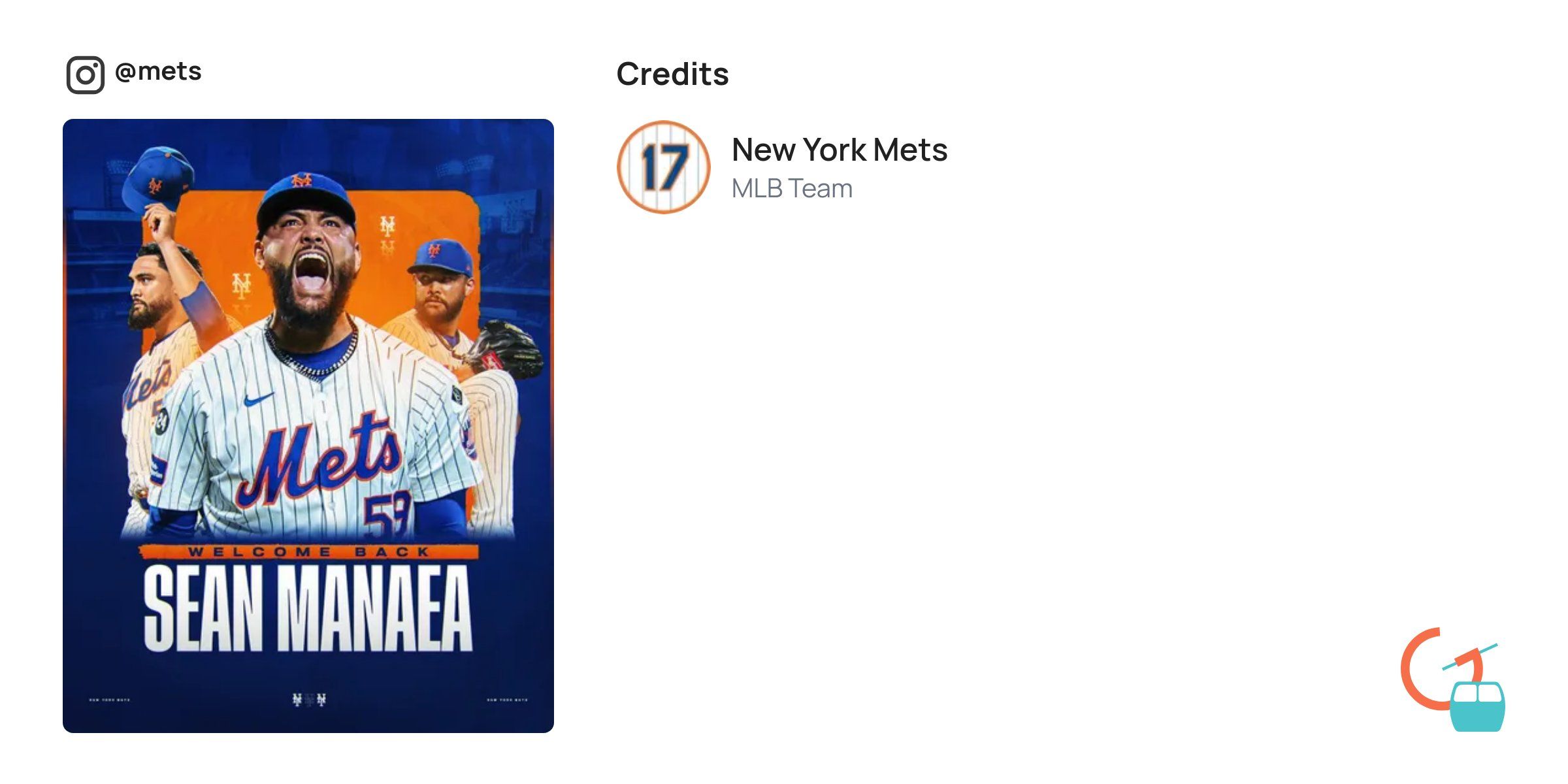 @mets via Instagram | Gondola