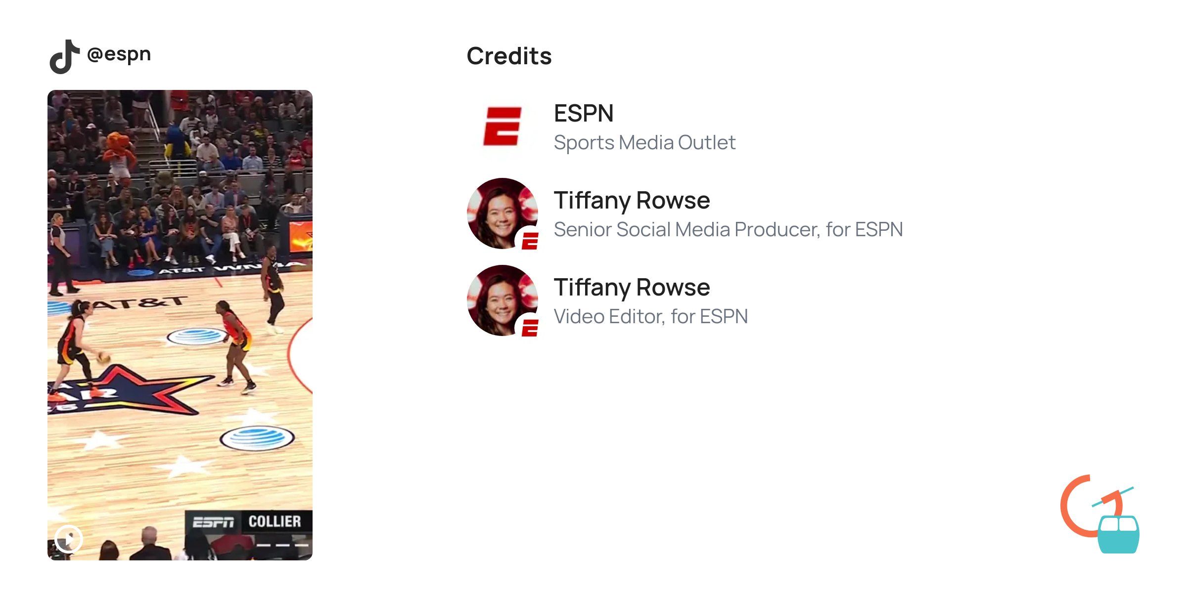 @espn via TikTok | Gondola