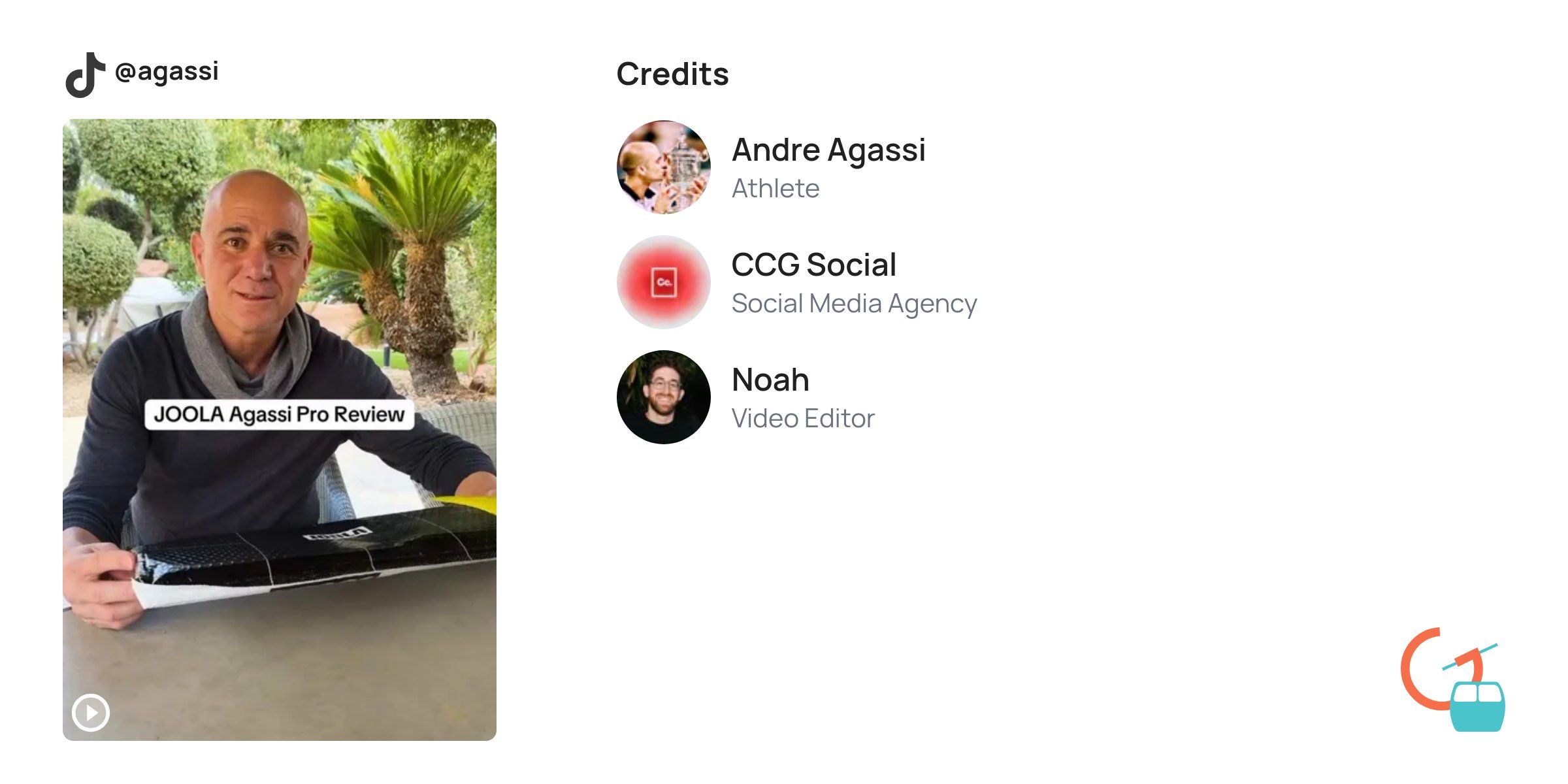 @agassi via TikTok | Gondola