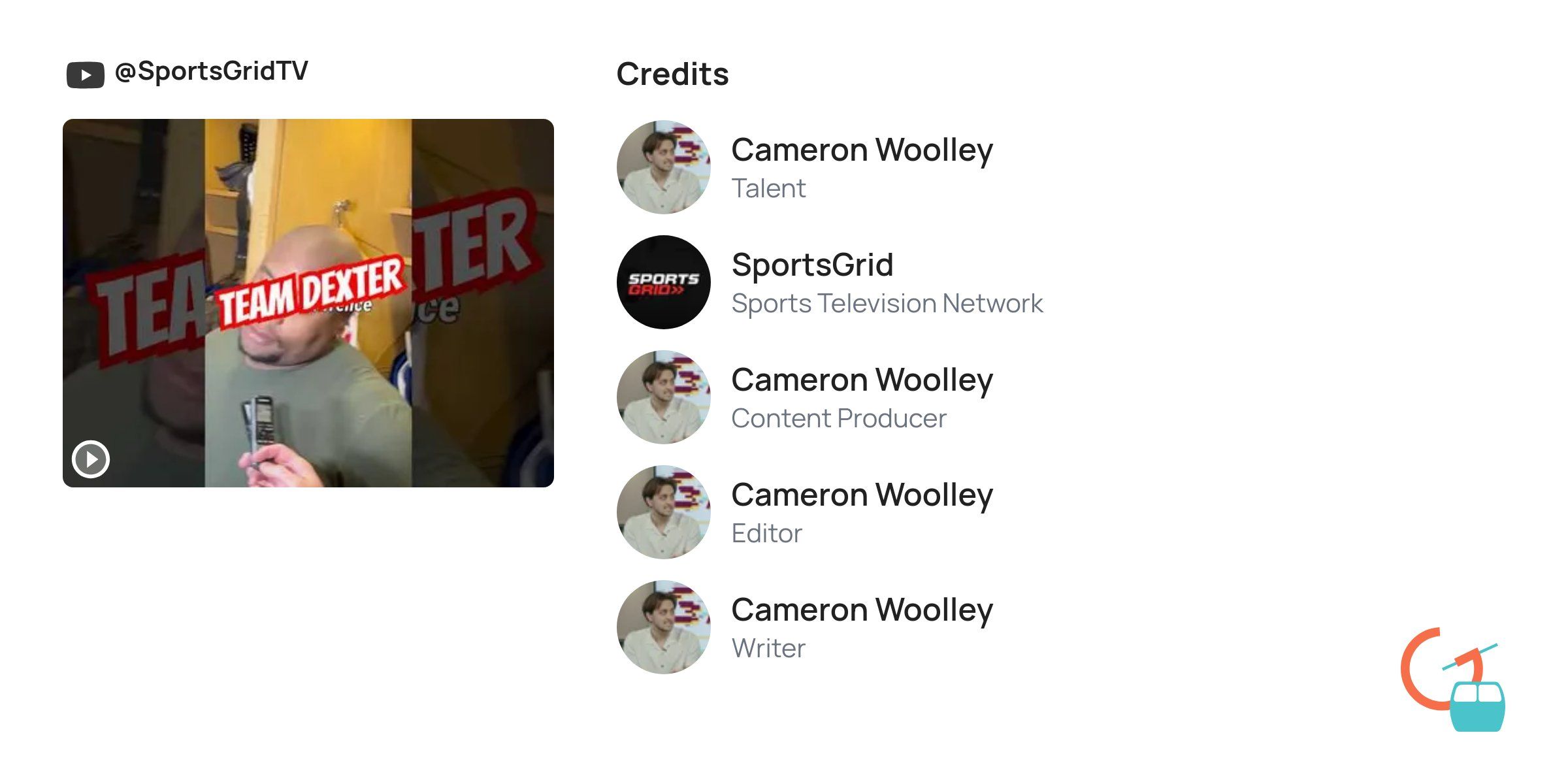 @sportsgridtv via YouTube | Gondola