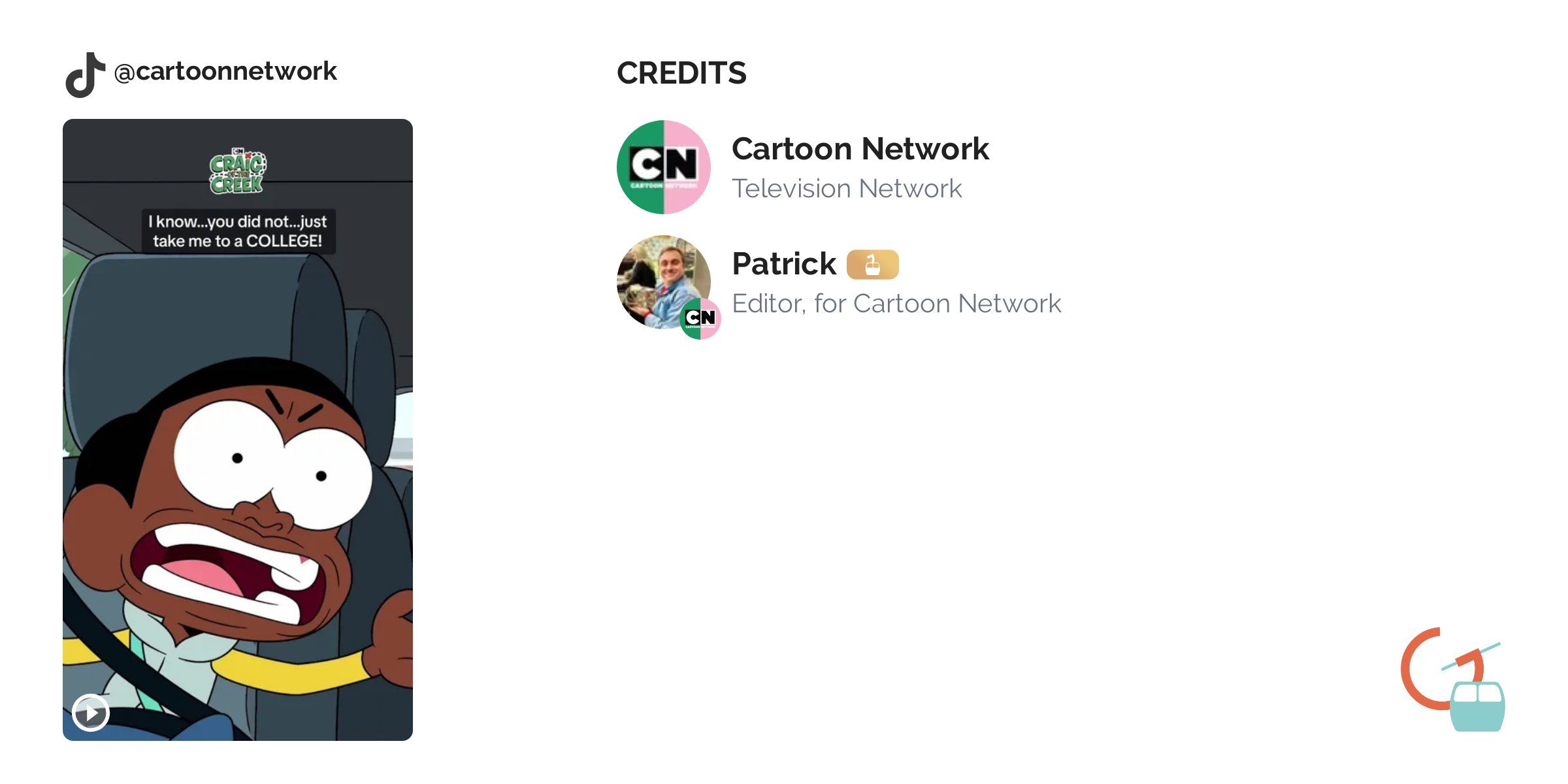@cartoonnetwork via TikTok | Gondola